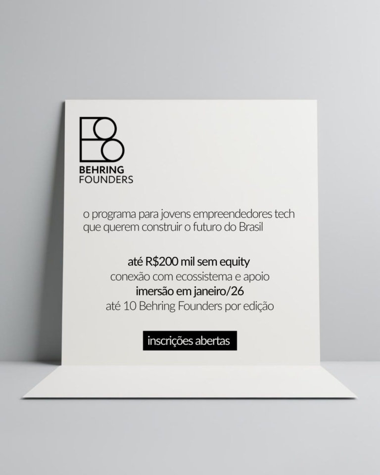 Fundação Behring selecionará 10 jovens para programa de R$ 200 mil ...